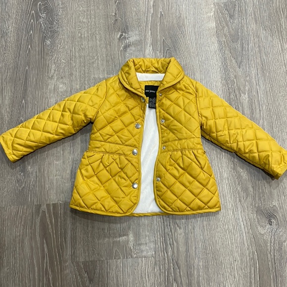 Me Jane | Jackets & Coats | Me Jane Mini Gold Lightweight Puffer ...